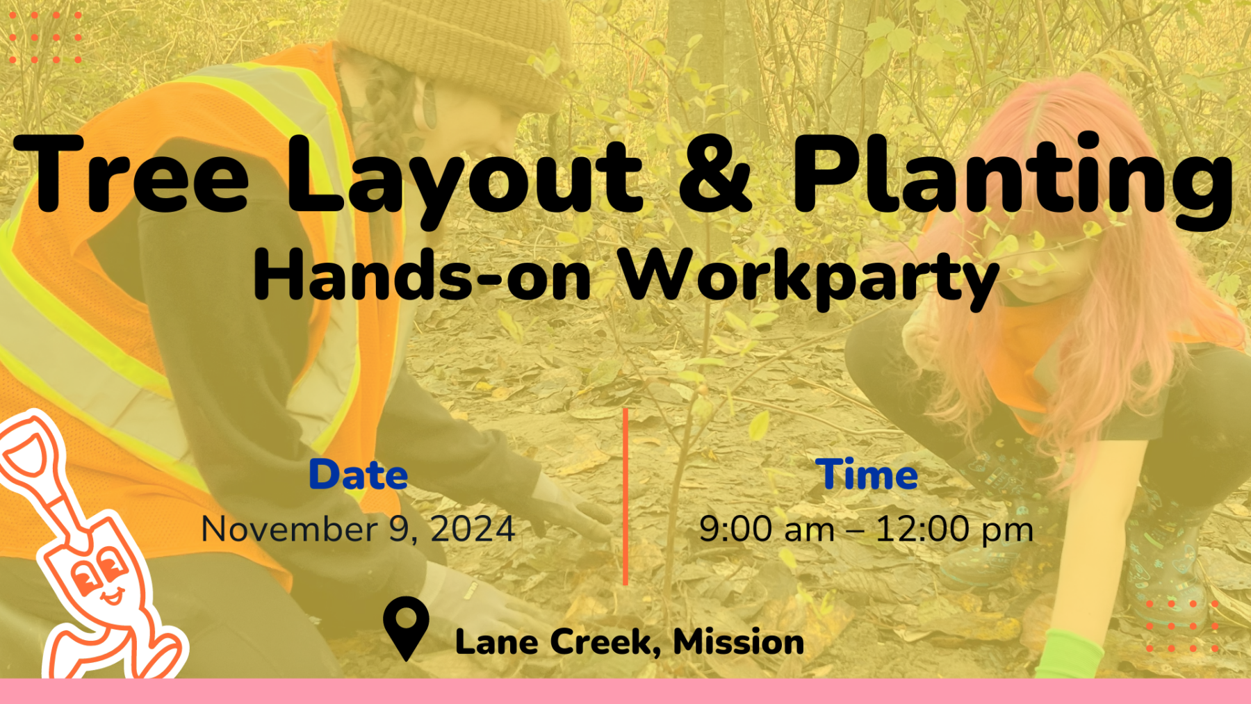 Lane Creek - Tree Layout and Planting | Fraser Valley Conservancy